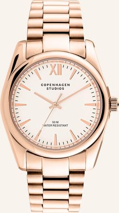 Copenhagen Copenhagen Studios Armbanduhr Aus Edelstahl rosegold