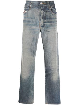 Diesel jean 2010 D-Macs 09E51 &agrave; coupe droite - Bleu