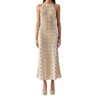 MC2 Saint Barth Robe longue dos nu - Femme - Robes - Multicolore - Taille: 38 FR