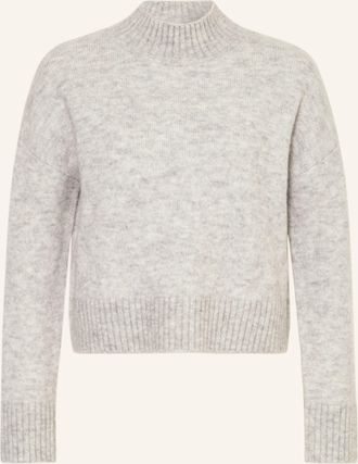 Mrs & Hugs Mrs & Hugs Pullover Mit Mohair grau