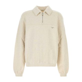 1989 STUDIO JP Half Zip Sweatshirt - - Sweatshirts & Hoodies - Herren - Beige - M