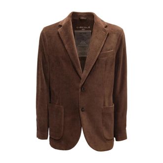 Circolo 1901 Corduroy Jacket - - Jackets - Herren - Braun - 2XL
