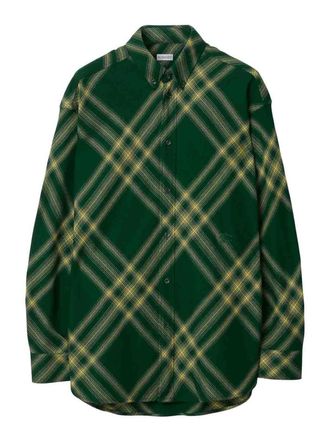 Burberry Chemise - Vert