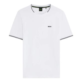 HUGO BOSS Taul T-Shirt - - Tops - Herren - Wei&szlig; - 2XL