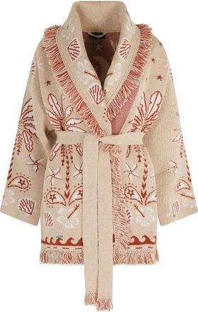 Alanui Femme, Pulls, Multicolore, Taille: 40 FR Echoes Of The Island Cardigan