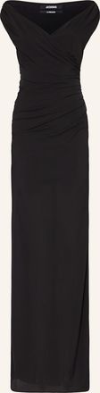 Jacquemus Jacquemus Off-Shoulder-Kleid La Robe Rita Longue schwarz
