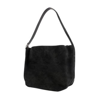 Toteme Belted Shopper Shoulder Bag - Black