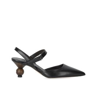Max Mara Palo Slingback Pump - - Shoes - Damen - Schwarzk - 36 EU