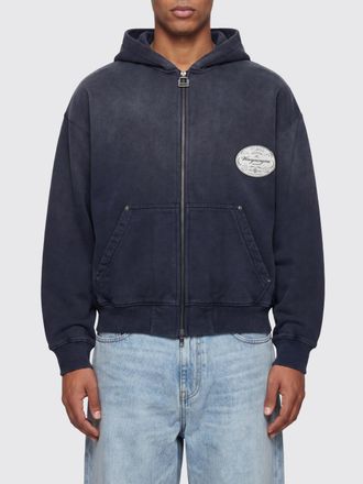 Wooyoungmi Sweatshirt Homme couleur Bleu