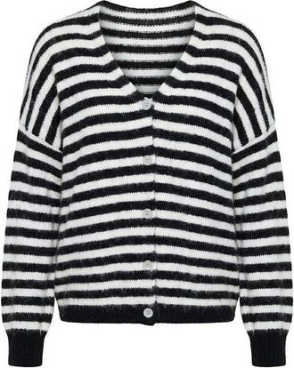 STUDIO UNTOLD Strickjacke Strickjacke oversized Ringel Langarm