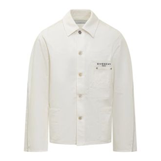 Givenchy Herren, Jacken, Wei&szlig;, SGr&ouml;&szlig;e