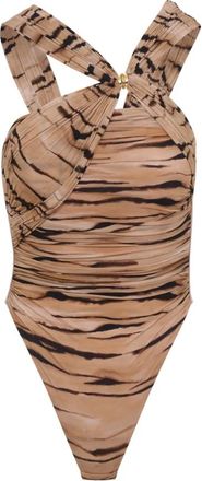 Elisabetta Franchi Femme, Tops, Beige, Taille: 42 FR Bo03362E2 Top