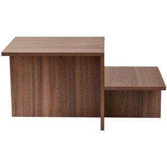 Calicosy Calicosy - Table basse 2 niveaux L77 cm - harmony
