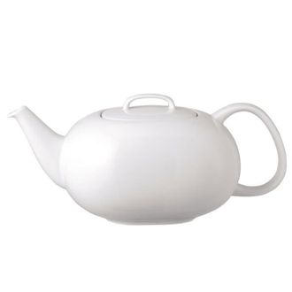 Rosenthal 19600-800001-14230 Moon - Teekanne - 6 Personen - Porzellan - wei&szlig; - 1,5 l