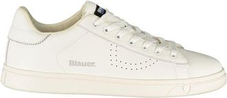 Blauer Wei&szlig;e Polyurethan Herren Sneaker
