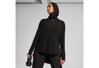 Puma Kapuzensweatshirt MODEST HOODIE Regular Fit, f&uuml;r Fitness und sportliche Aktivit&auml;ten, atmungsaktiv