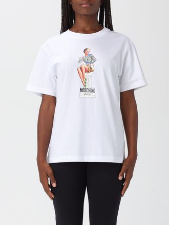Moschino T-Shirt MOSCHINO JEANS Femme couleur Blanc