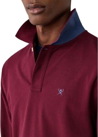 Hackett Polo manches longues en maille de coton