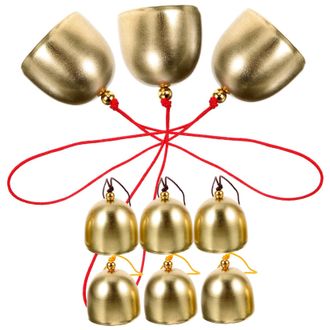 Valiclud 9st&uuml;cke Vintage Glockenanh&auml;nger Aus Legierung Mini Glocken Zum Basteln H&auml;ngedeko F&uuml;r Weihnachtsbaumglocken Dekorative Glocken F&uuml;r DIY Handwerk Und Wei