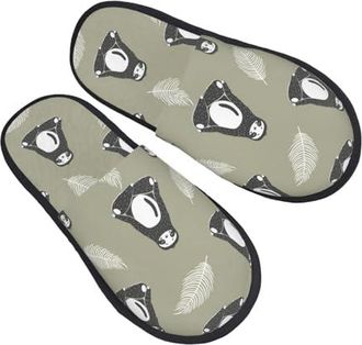 Generic Motif De Paresseux Mignon Faisant Du Yoga Pantoufles Moelleuses Légères Pantoufles En Peluche Maison Chausson Pour Unisex Chambre Extérieur L