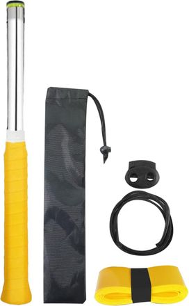 Generico Badminton-Schwingtrainer mit ergonomischem Griff f&uuml;r pr&auml;zises Schlagtraining, Sportzubeh&ouml;r zur Verbesserung der Technik, geeignet f&uuml;r Garten, Training