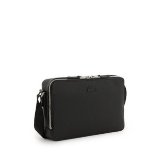 Lacoste Sac &agrave; bandouli&egrave;re en cuir