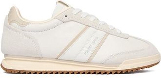 Tommy Jeans Sneakers Tjw Low Profile Runner Lthr Mix EN0EN03001 &Eacute;cru