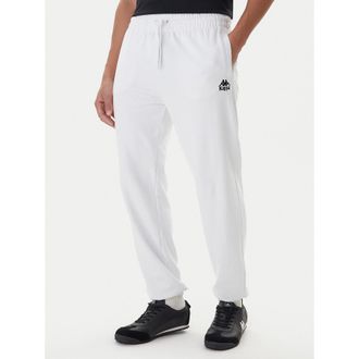 Kappa Jogginghose Gothenburg 331U7EW Wei&szlig; Regular Fit