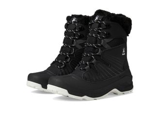 kamik Damen Iceland F Schneestiefel, Schwarz/Wei&szlig;, 38 EU