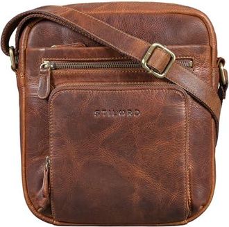 STILORD Corvin Sacoche Homme Cuir Petite Sacoche Homme Bandouli&egrave;re Sac Bandouli&egrave;re en Cuir Crossbody Bag Style Vintage Petit Sac Messenger pour iPad 10,9 Pouc