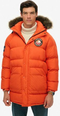 Superdry Steppjacke EVEREST LONGLINE BAFFLED PARKA
