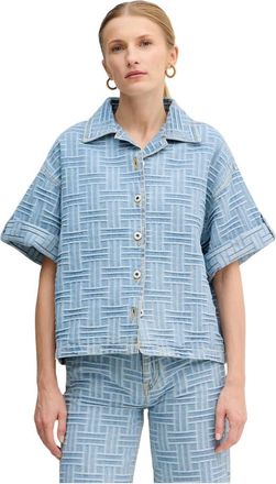 Kenzo Damen, Blusen & Hemden, Blau, MGr&ouml;&szlig;e