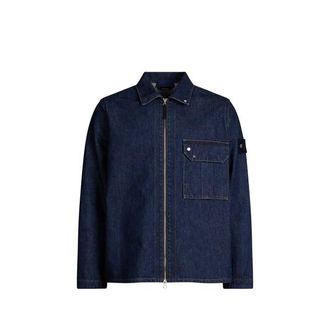 Stone Island Surchemise denim en coton