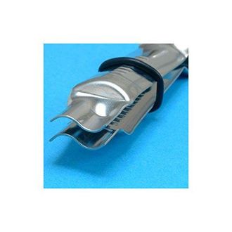 PME Einfache Prägezange in Wellenlinienform, großes Format, Edelstahl, Silber, cm, 8.5 x 2 x 1.5 cm, 1 Einheiten