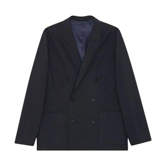Nn.07 Nn07, Homme, Vestes, Bleu, Taille: 2XL Jordin Double-Breasted Blazer