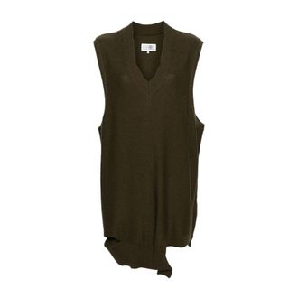 Maison Margiela Knitted Kleider - - Dresses - Damen - Braun - XS