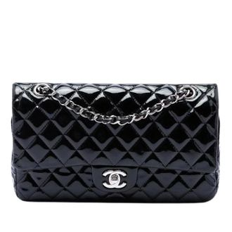 Chanel Sac bandouli&egrave;re vintage Chanel Pre-owned Double Flap - Femme - Pre-owned - Noir - Taille: ONE Size