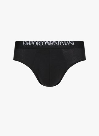 Emporio Armani Pack de deux slips &agrave; logo