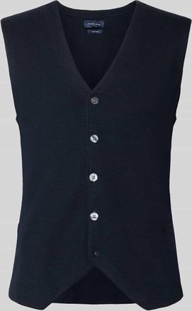 Christian Berg Slim Fit Weste aus Woll-Mix