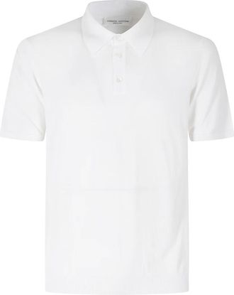Roberto Collina Homme, Tops, Blanc, Taille: 2XL Polo en coton