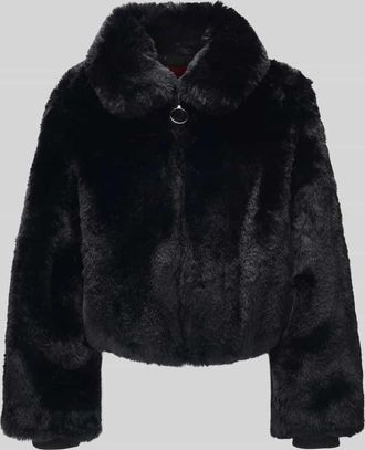 HUGO BOSS Webpelzjacke mit Umlegekragen Modell Fabi-1