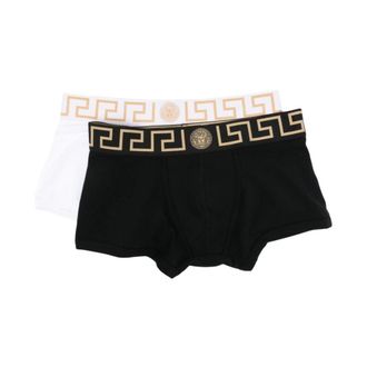 Versace Greca Border Trunks - - Underwear - Herren - Schwarzk - 2XL