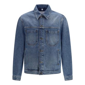 Off-white Veste en jean Half Arrow Skate - Femme - Vestes - Bleu - Taille: 42 FR