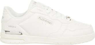 Plein Sport Homme, Chaussures, Blanc, Taille: 45 EU Baskets Viper II &agrave; lacets