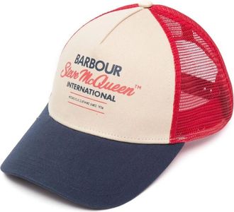 Barbour Homme, Accessoires, Multicolore, Taille: ONE Size Steve McQueen Trucker Cap