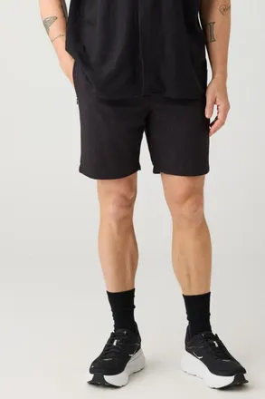 Knowledge Cotton Apparel Damen vegan Shorts Astral Comfort Blend In Schwarz Jet