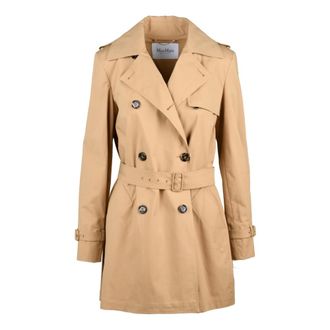 Max Mara Femme, Manteaux, Brun, Taille: 36 FR Landa Short Trench