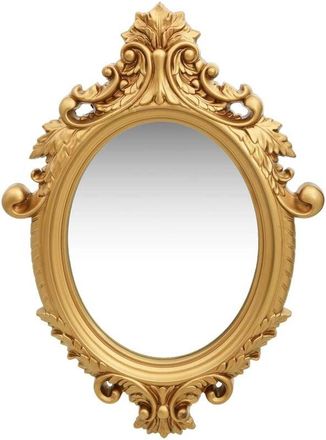 Nova fimei Miroir mural style ch&acirc;teau 56x76 cm Dor&eacute;