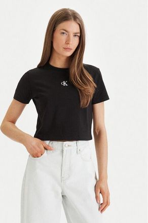 Calvin Klein Jeans T-Shirt LV047AB213 Schwarz Regular Fit