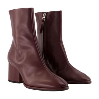 Aeyde Ayla Ankle Boot - Burgundy